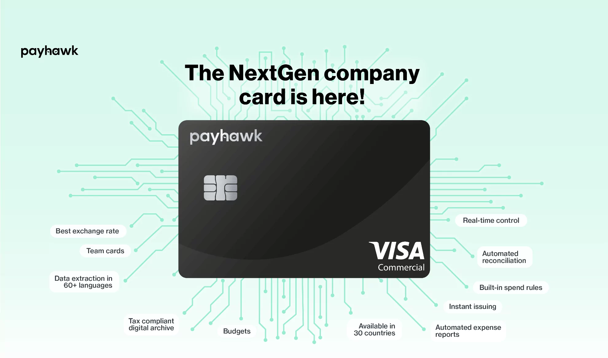 Payhawk launches NextGen company cards with built-in spend rules