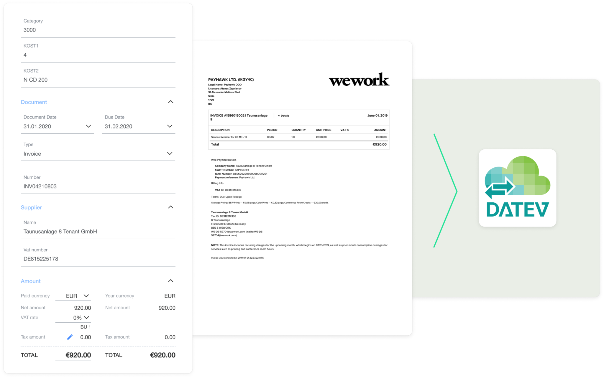 Introducing DATEV Cloud Services | Payhawk Integrations